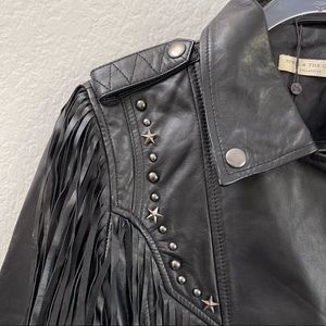 Spell | Jackets & Coats | Spell Gypsy Teadora Leather Jacket Fringe Sz ...
